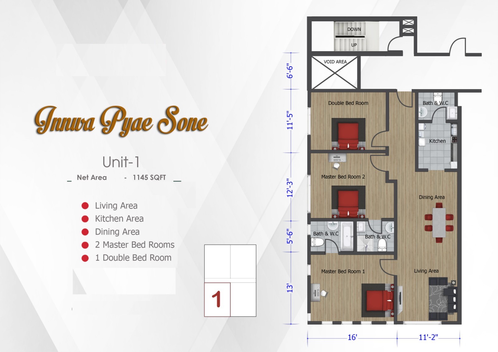 Innwa Pyae Sone Residence - HK Property