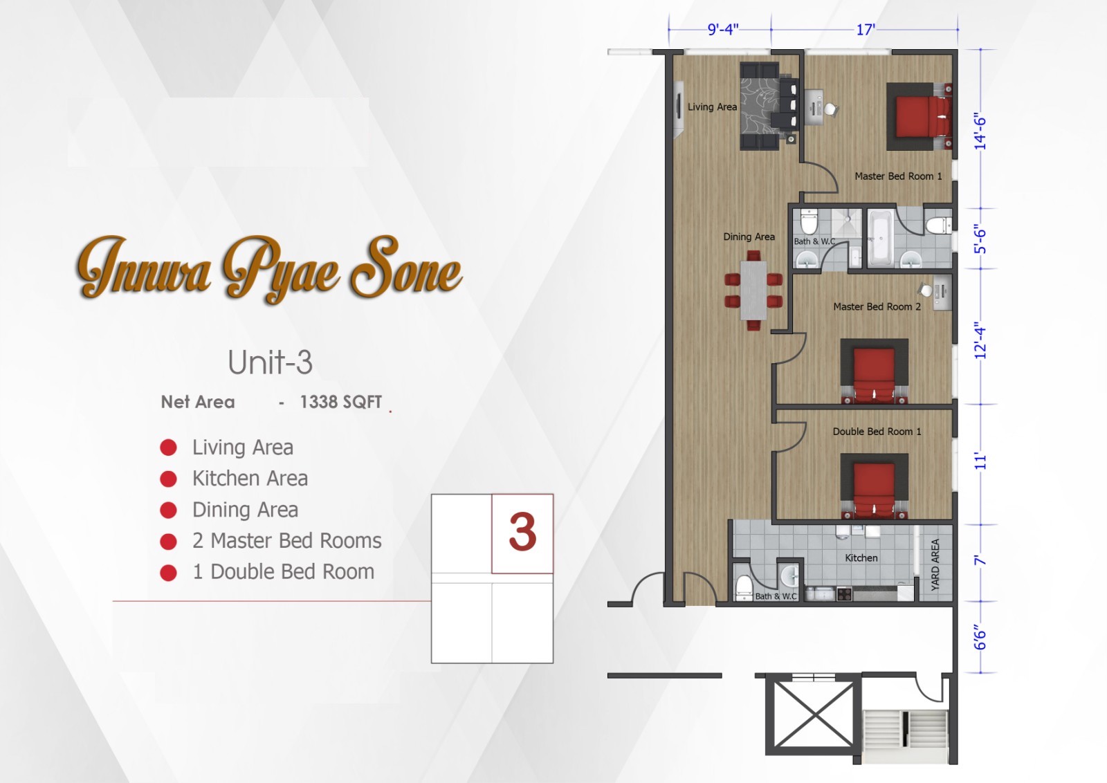 Innwa Pyae Sone Residence - HK Property