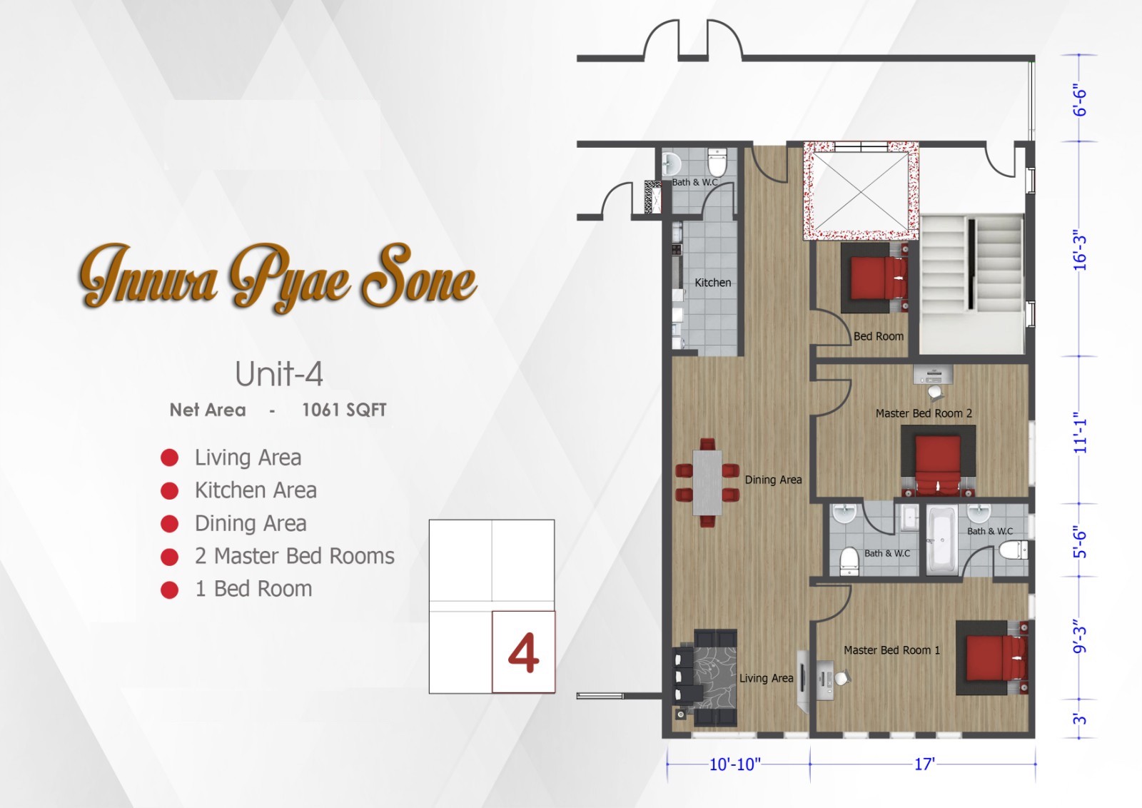 Innwa Pyae Sone Residence - HK Property
