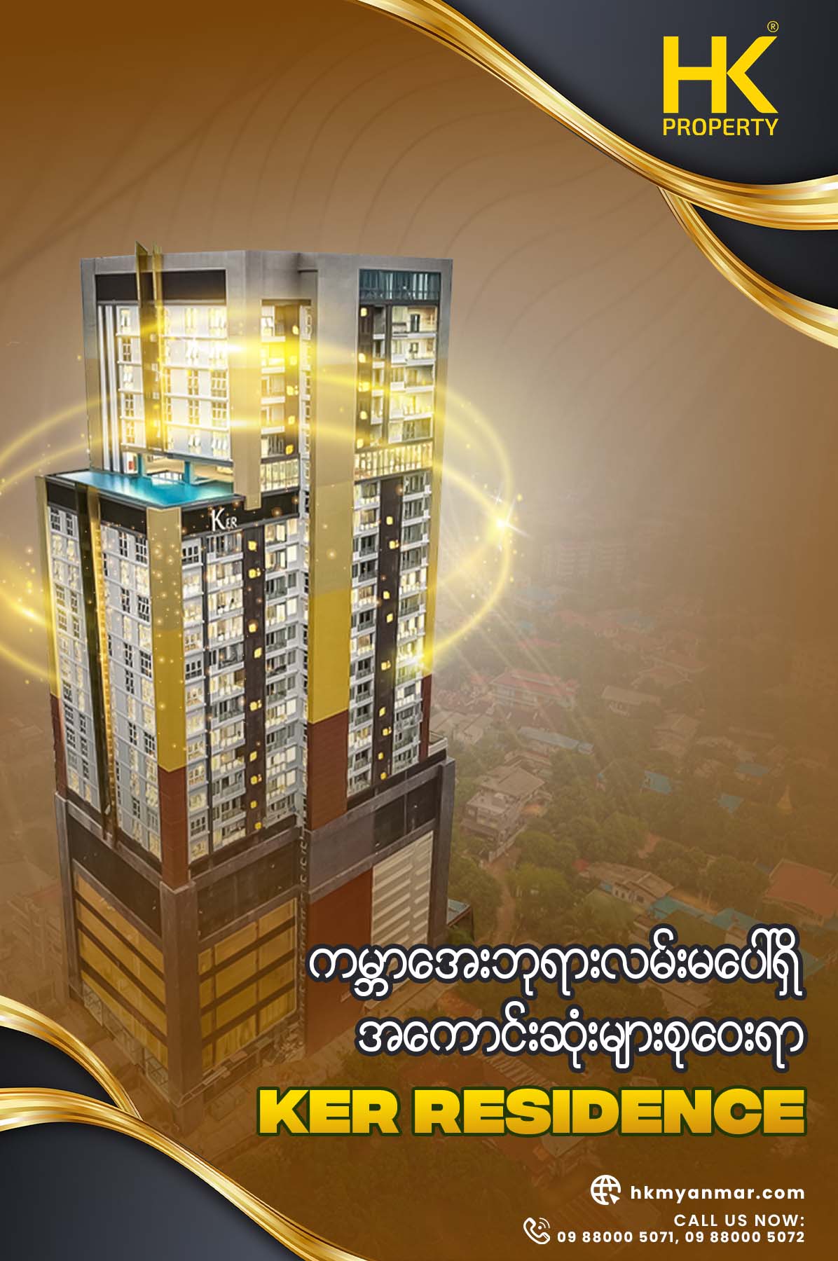 Luxury Kabarye Executive Residence (KER) in Yangon Myanmar - HK Property